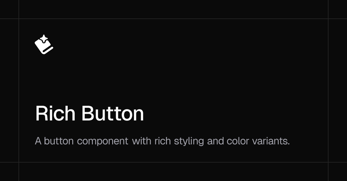 Rich Button | Spell UI
