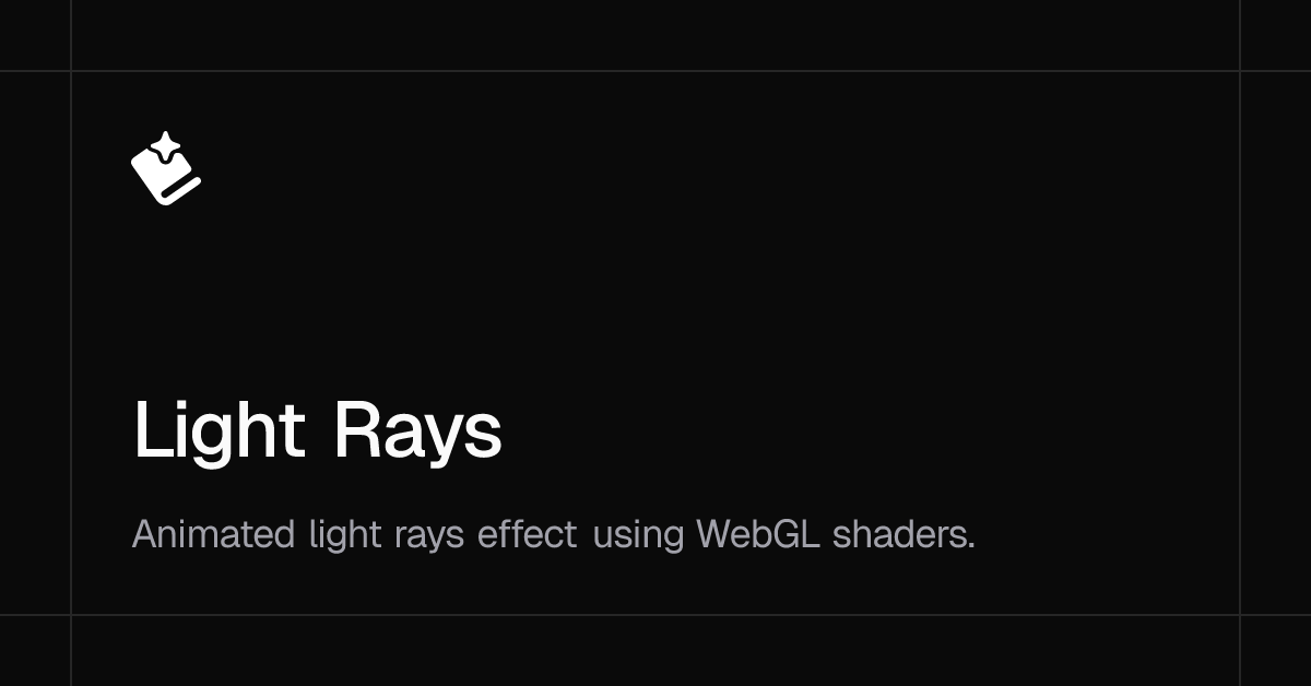 Light Rays | Spell UI